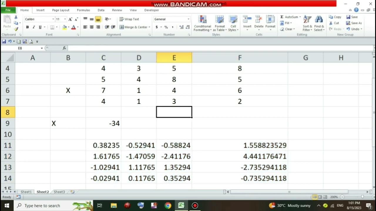How to find inverse, adjoint, transpose and determinant of a matrix ...
