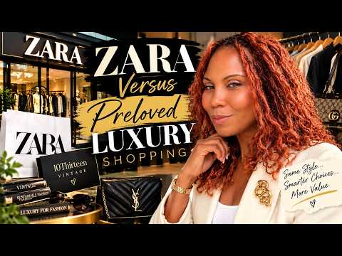ZARA WALK THROUGH VS LATE NIGHT THRIFT WITH ME!