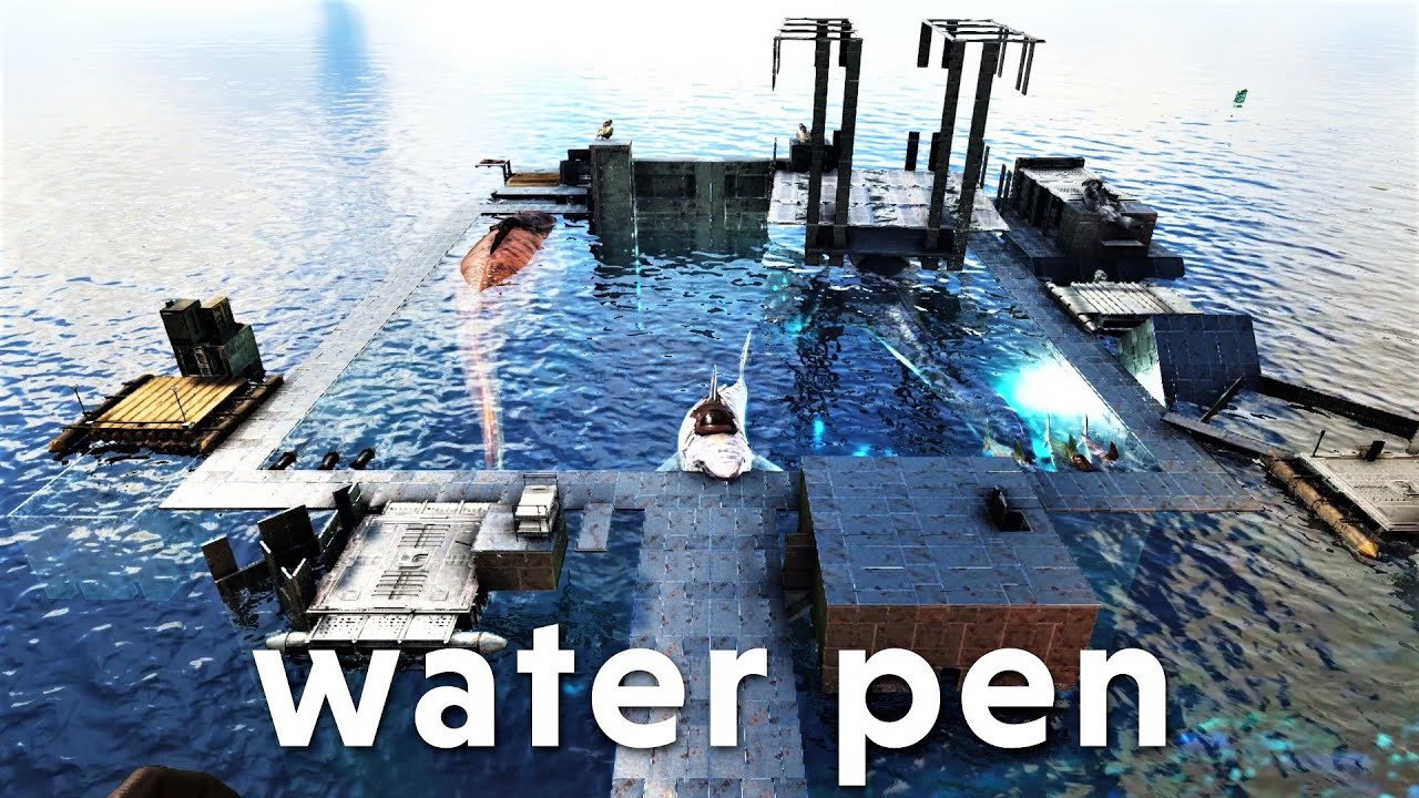 water pen | Ark: Survival Evolved 208 - YouTube