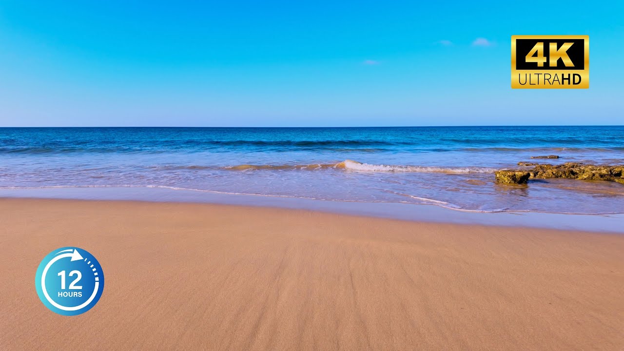 🌊 Gentle Ocean Sounds for Mindfulness & Inner Peace | 4K - YouTube