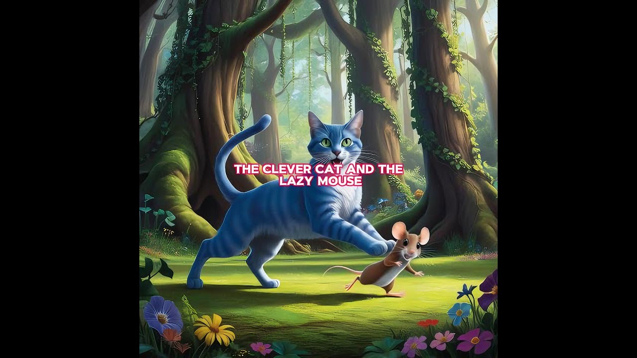Blue Cat and Lazy Mouse (English) - YouTube