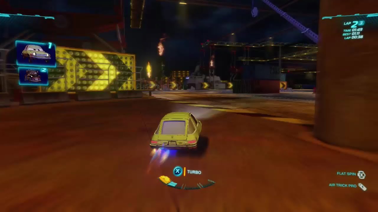 Cars 2 The Video Game | Acer - Oil Rig Run | - YouTube