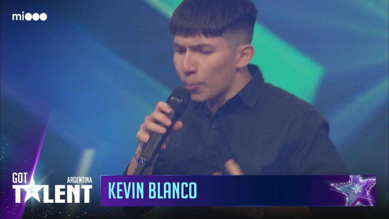 Kevin Blanco - Rapero | Audiciones | Got Talent Argentina 2023 - YouTube