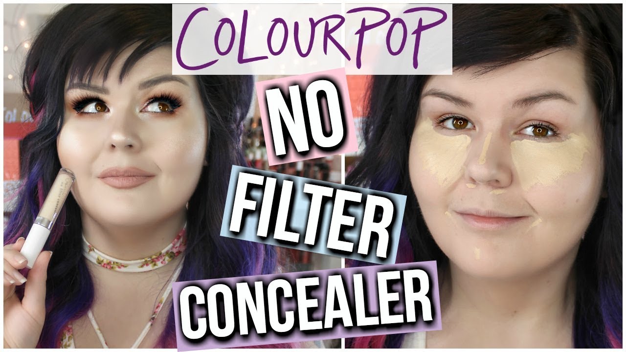 Colourpop No Filter Concealer | Honest Review + Demo & Comparisons ...