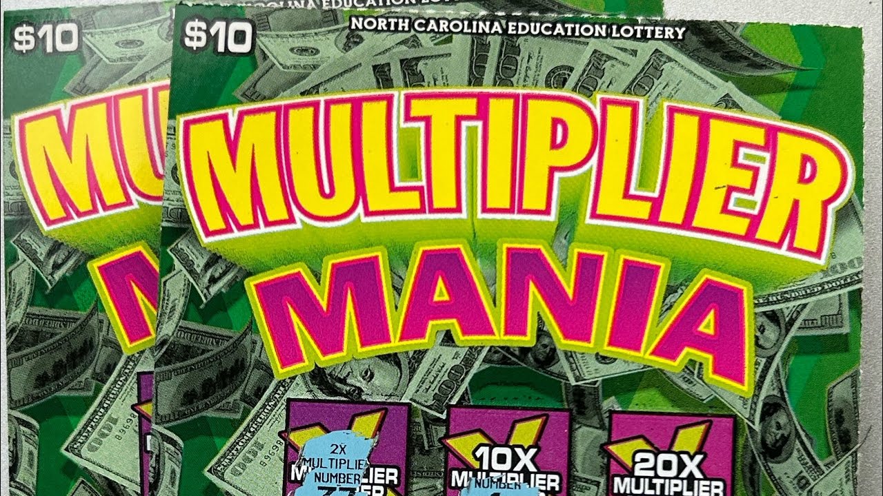Multiplier Mania! New North Carolina lottery tickets - YouTube