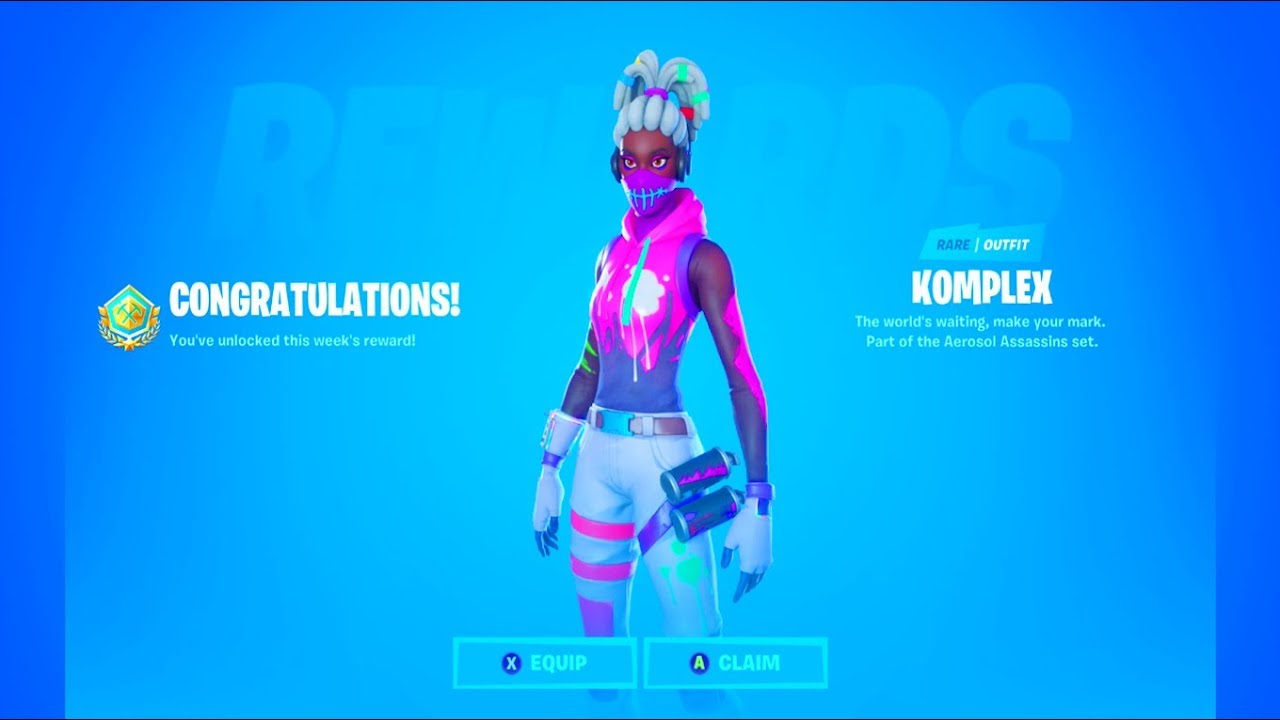 HOW TO UNLOCK THE *NEW* FREE EXCLUSIVE SKIN! | KOMPLEX SKIN SHOWCASE ...