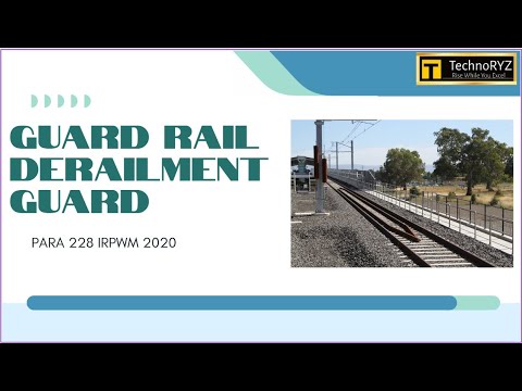 क्यों लगायी जाती है Guard Rails? What is Derailment Guard? - YouTube