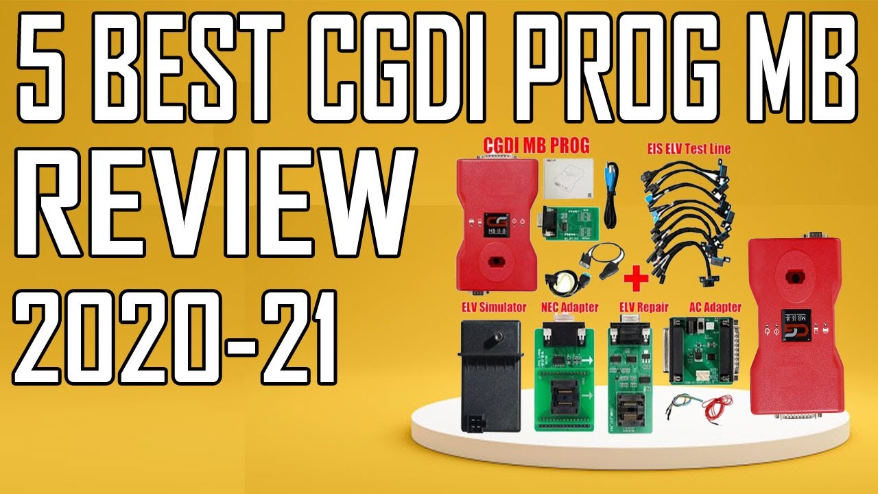 5 Best CGDI Prog MB Review 2021 - YouTube