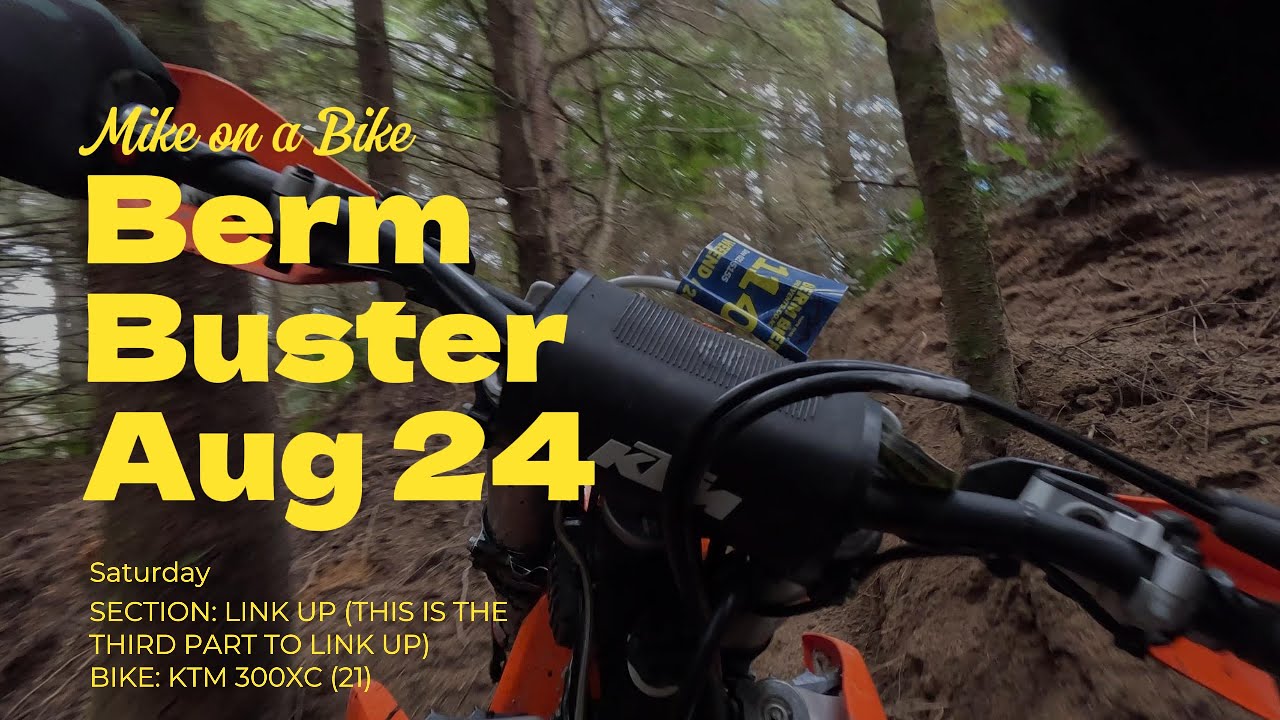 Berm Buster Grade 4 Link Up August 24 - YouTube
