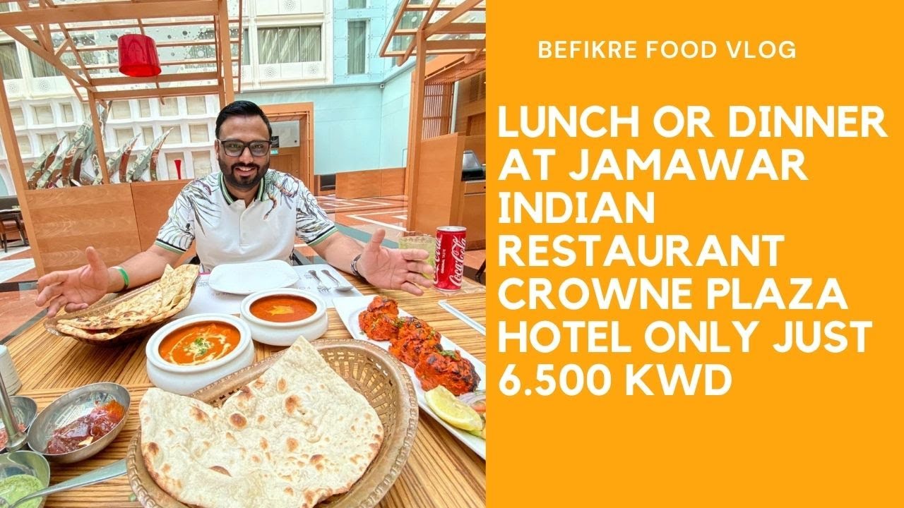Lunch or Dinner at Jamawar Indian Restaurant Crowne Plaza Hotel Only ...