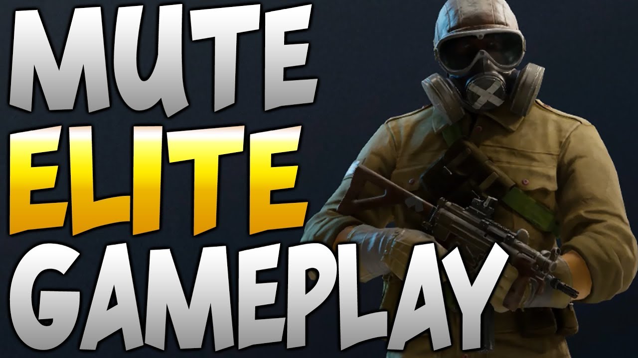 Rainbow Six Siege - MUTE ELITE GAMEPLAY - YouTube