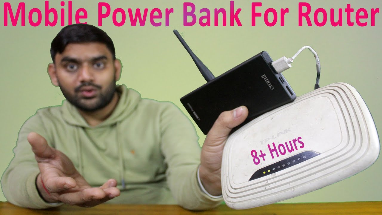 TP-Link Router Power Bank | Mobile Power Bank Work on Router | TP-link ...