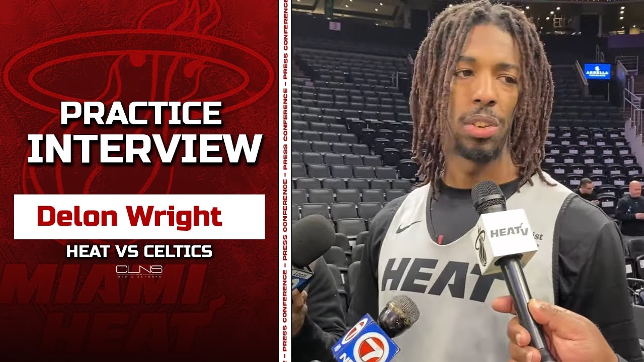 Delon Wright Reacts to Game 1 Threes and Talks Adjustments | Heat ...