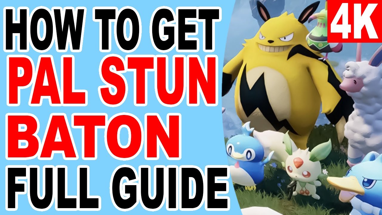 How to Get Pal Stun Baton - Stun Pals to Capture Easily - Palworld ...