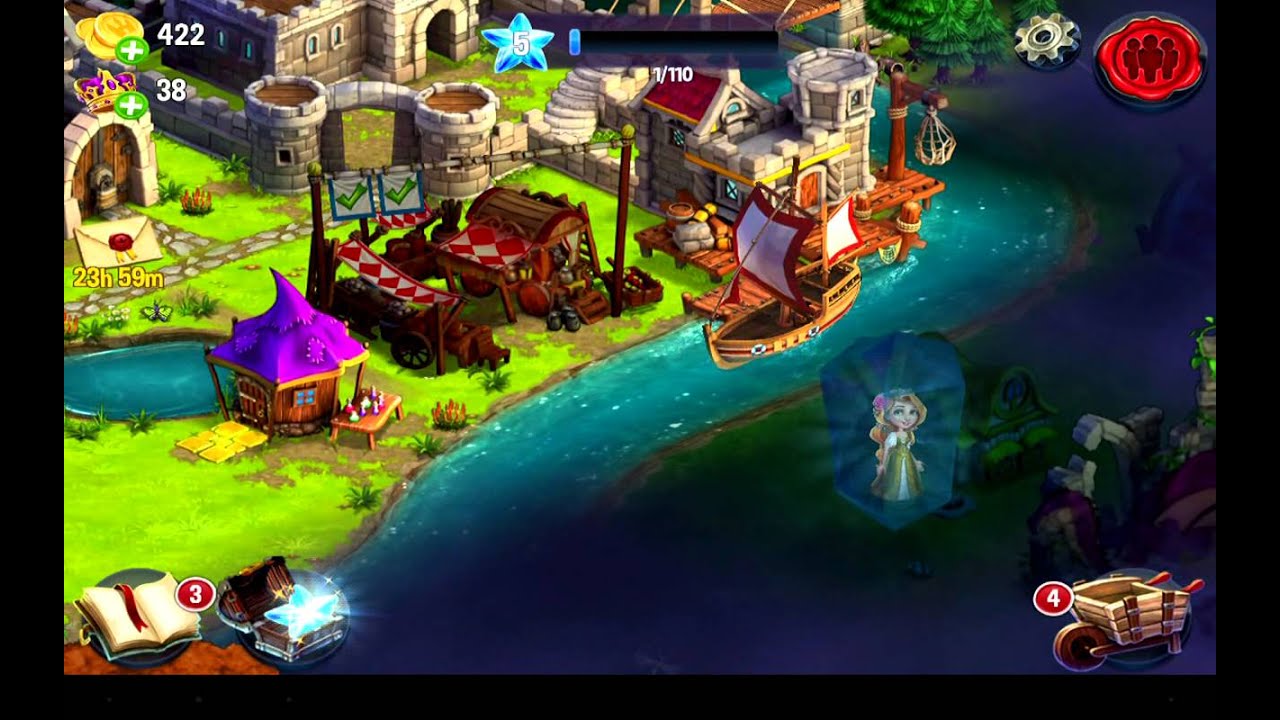 CastleVille Legends - Android and iOS GamePlay - YouTube