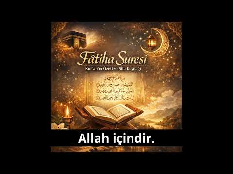 Fâtiha Suresi | Kur’an-ı Kerim’in Anahtarı #FatihaSuresi#ElFatiha#KuranıKerim#Sureler#Ayet