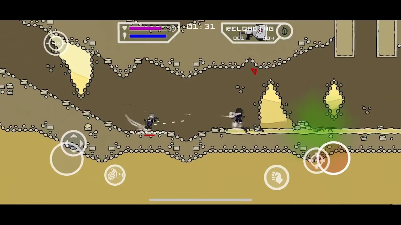 MINIMILITIA DOODLE ARMY GAMEPLAY|| 2025 LATEST UPDATE || 14KILLS ...