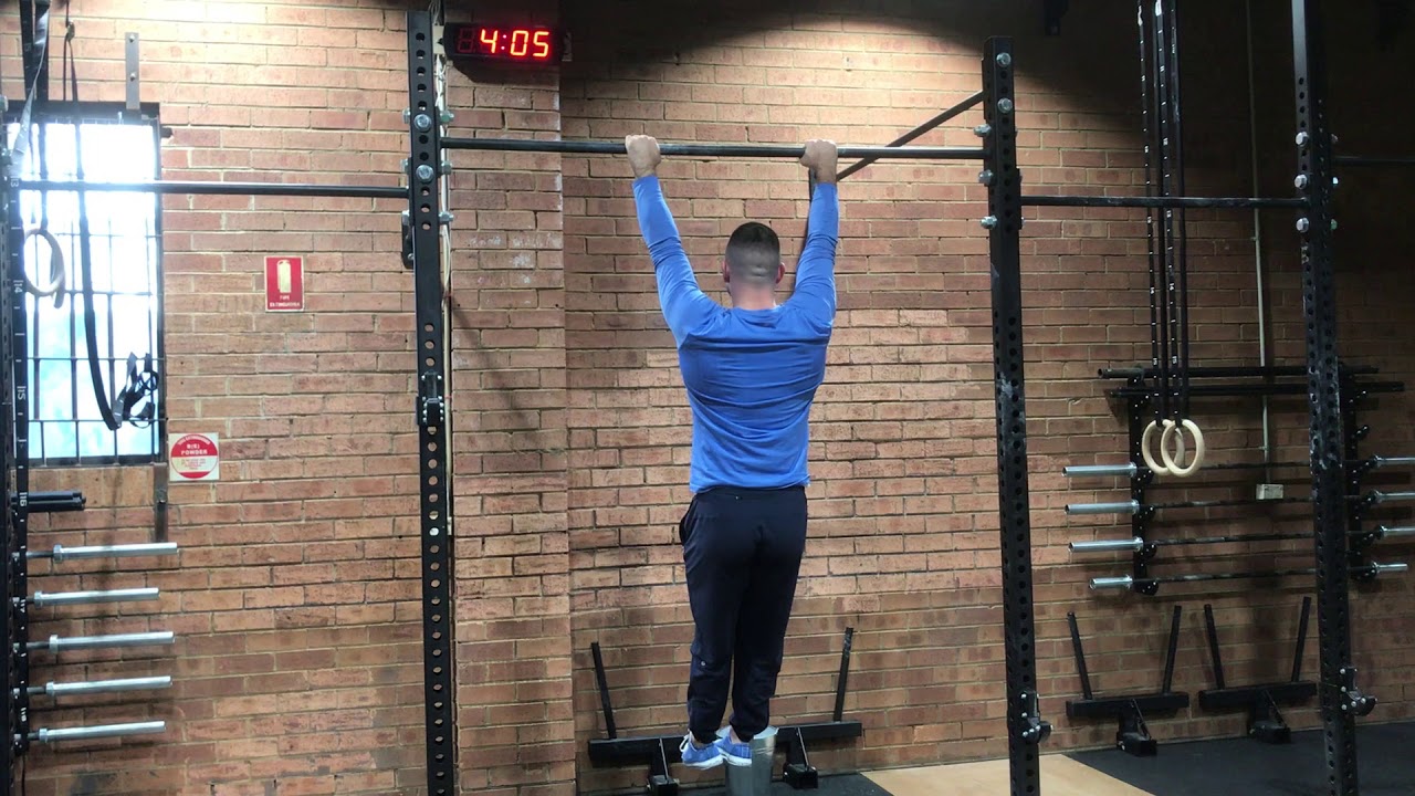 Active Hang (Scap Depression Hold) - YouTube