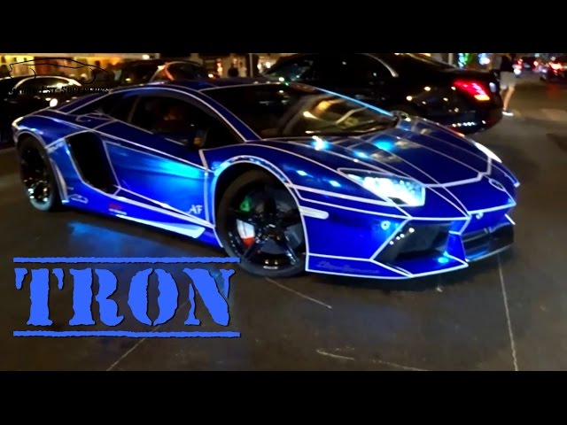 Tron Lamborghini Aventador