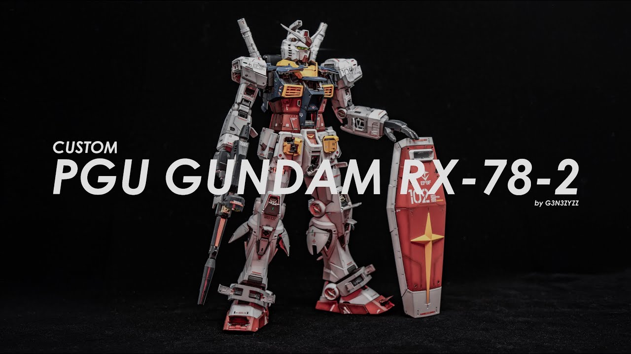 PGU GUNDAM RX-78-2 / ~200h build - YouTube