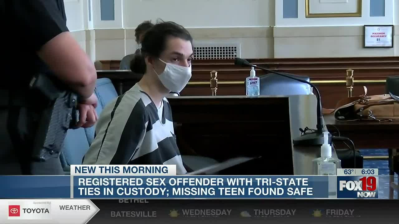 Registered sex offender with Tri-State ties in custody, missing teen ...