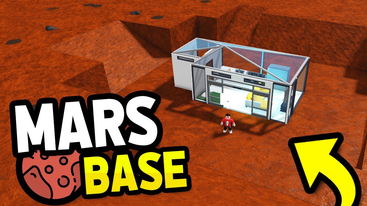 BUILDING A BASE ON MARS (Roblox Bloxburg) - YouTube