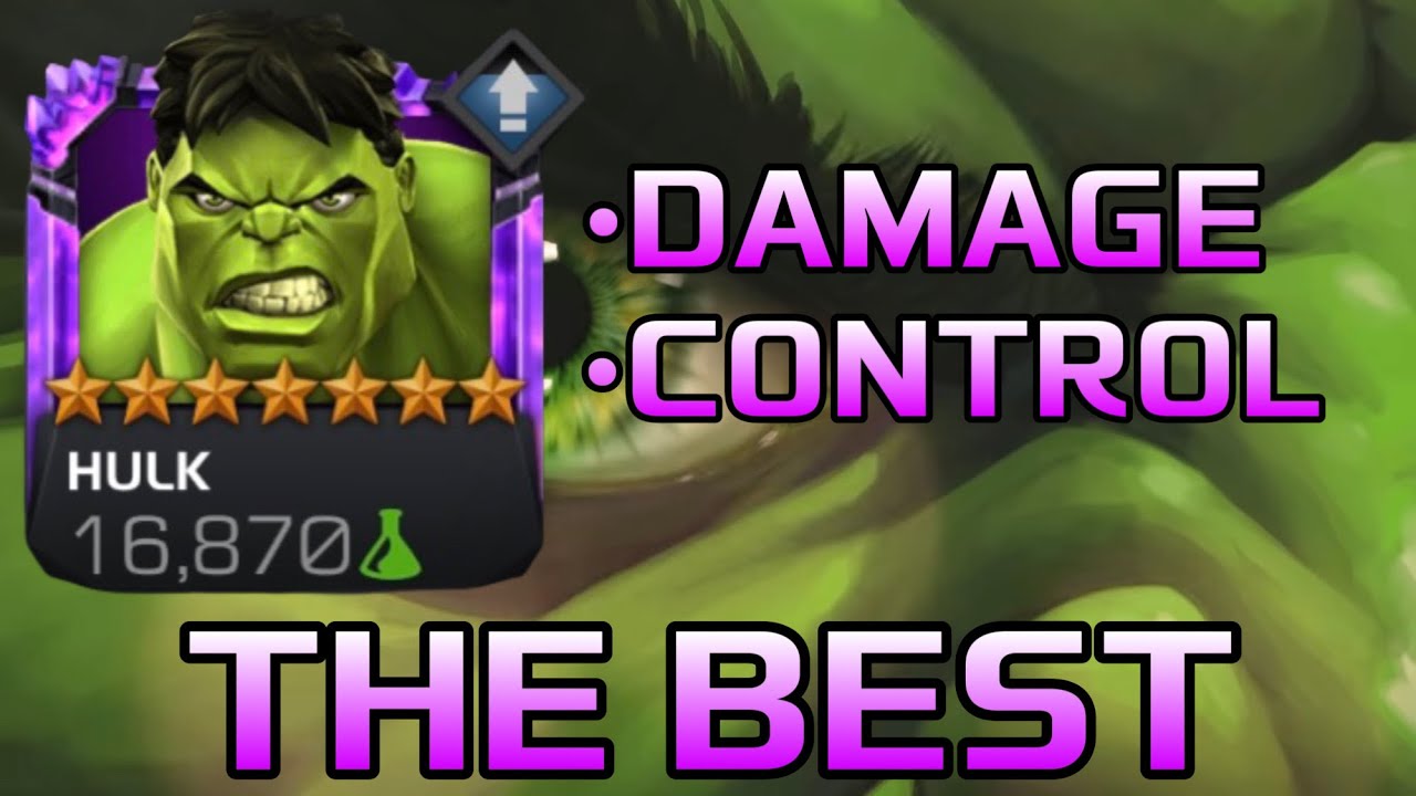 The BEST 7 Star In Mcoc: The Unreal Power of Hulk! - YouTube