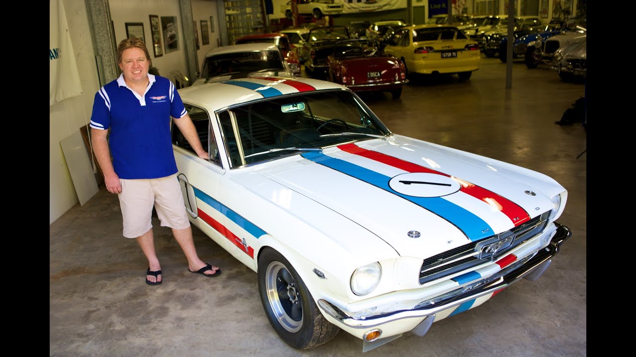 Dan Bowden takes iconic Mustang to MotorFest - YouTube