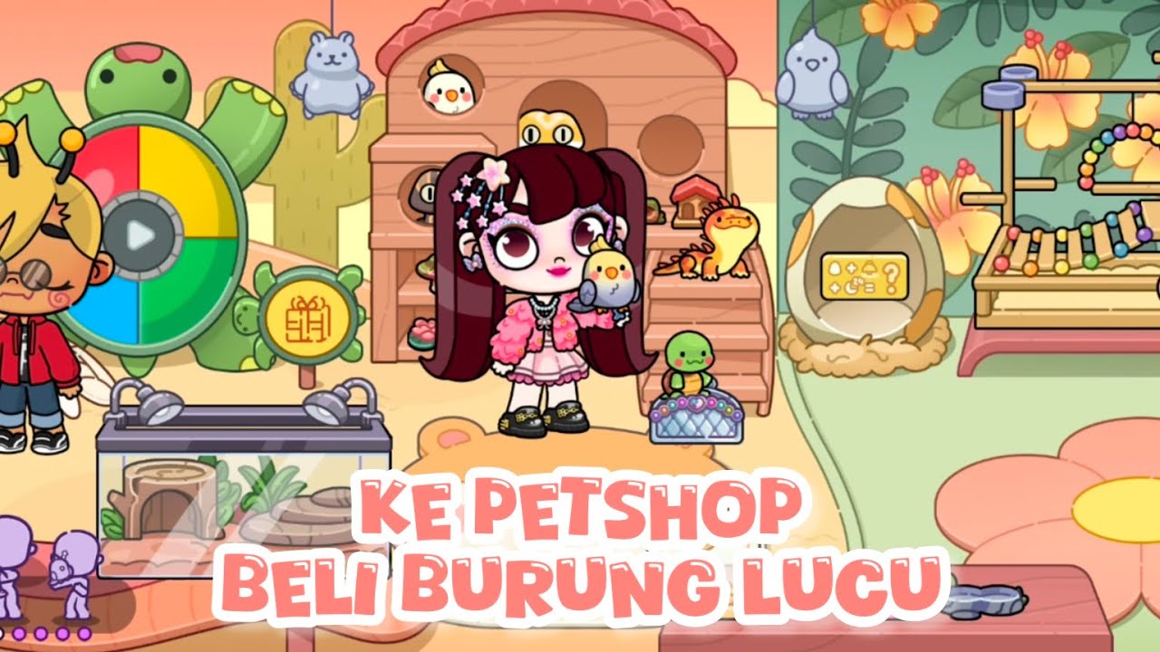 Pergi Ke Petshop Beli Burung Lucu | Avatar World - YouTube