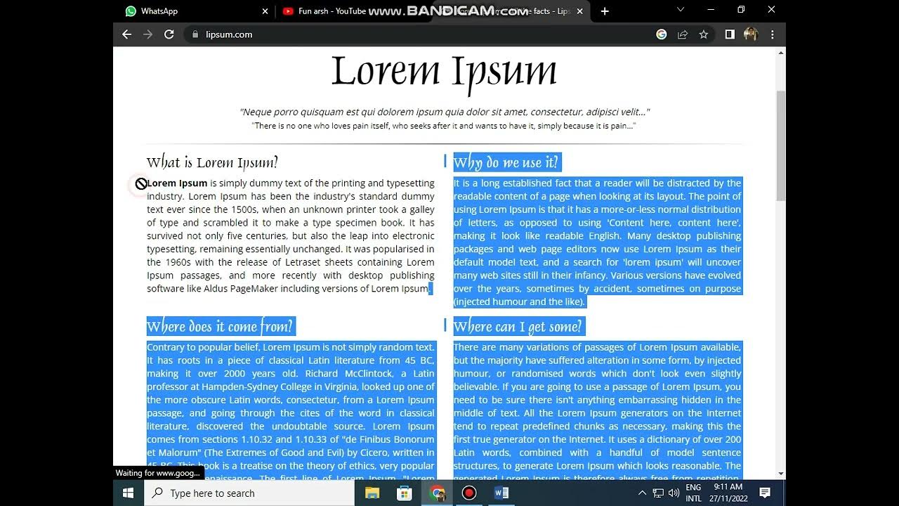 How to use Ms word part 1 - YouTube