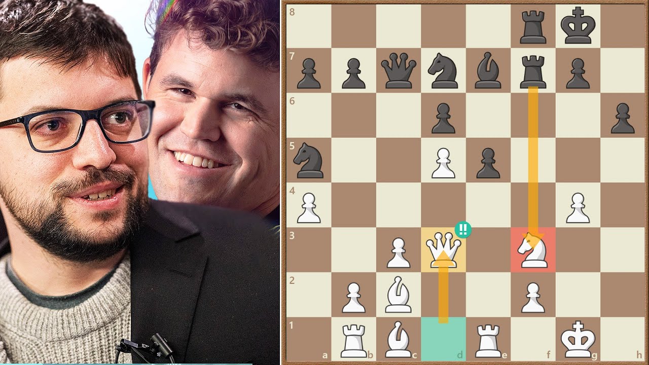 "The King Who Forgot How to Lose" || Magnus vs MVL || Champions Chess ...