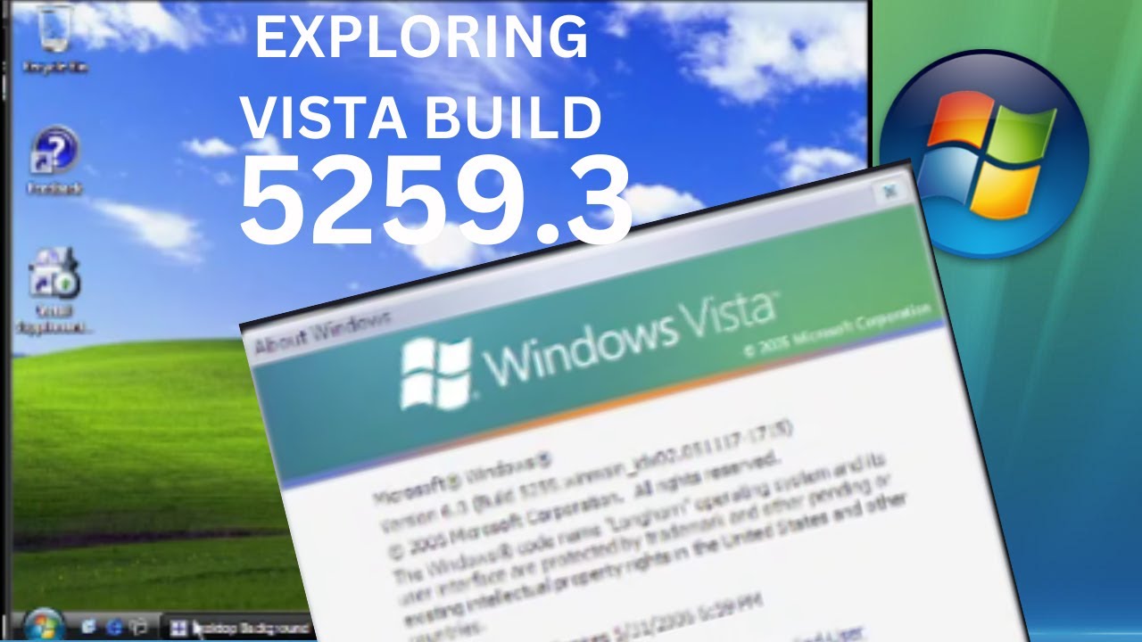 Exploring Windows Vista Build 5259.3 - YouTube