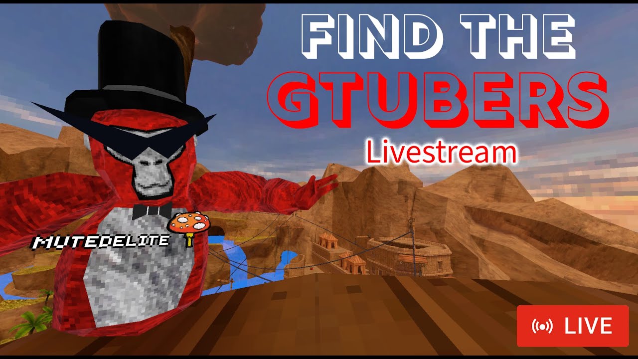 Find the GTUBERS Event LIVESTREAM! (COME FIND US!) - YouTube