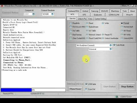 itel it2130 unlock with miracle crack - YouTube