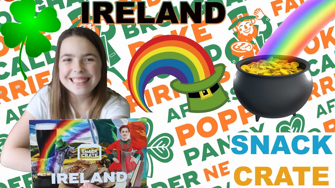 Ireland Snack Crate - St. Patrick's day - YouTube