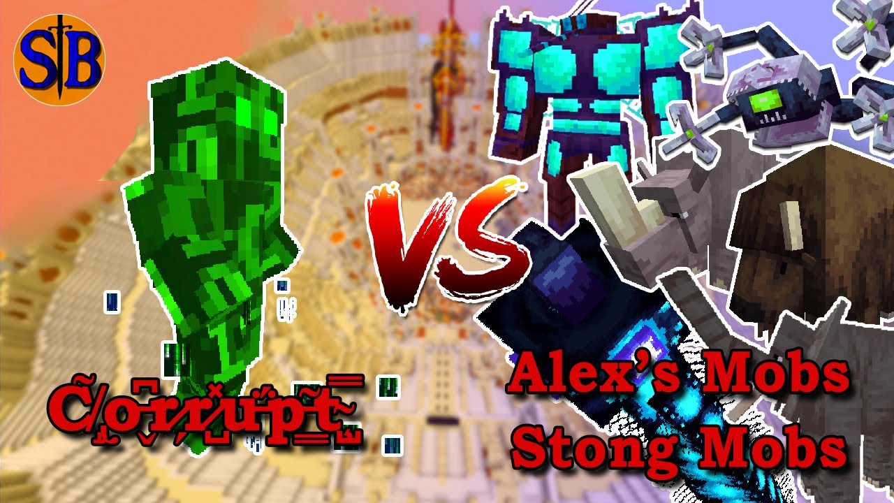 C̸̢̢̝̈̃̓o̶̬͇̐͆̌r̷̗͉̎ȓ̷̺̝̽̌ṵ̵̏̈́p̶͎͇̦̒͂ţ̴̯̺́̿͒ Boss vs Alex's Mobs boss ...