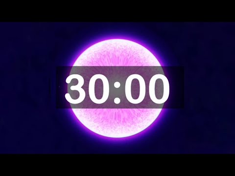30 Minute Timer with Music for Kids! Calming,Relaxing, Soft, Meditation ...
