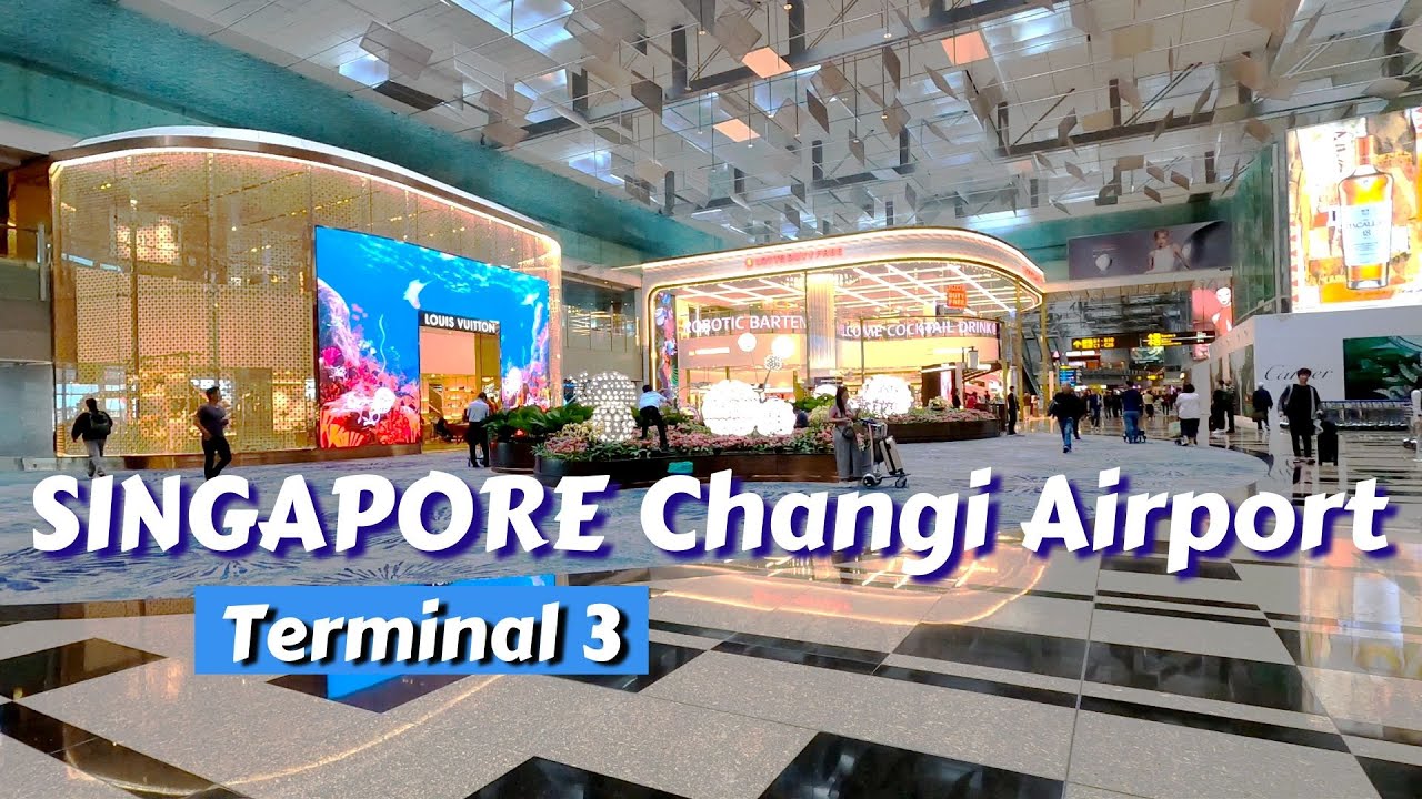 Singapore Changi Airport |Terminal 3 | Walking Tour - YouTube