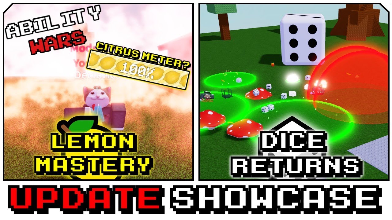 Ability Wars - Lemon Mastery and Dice! - YouTube