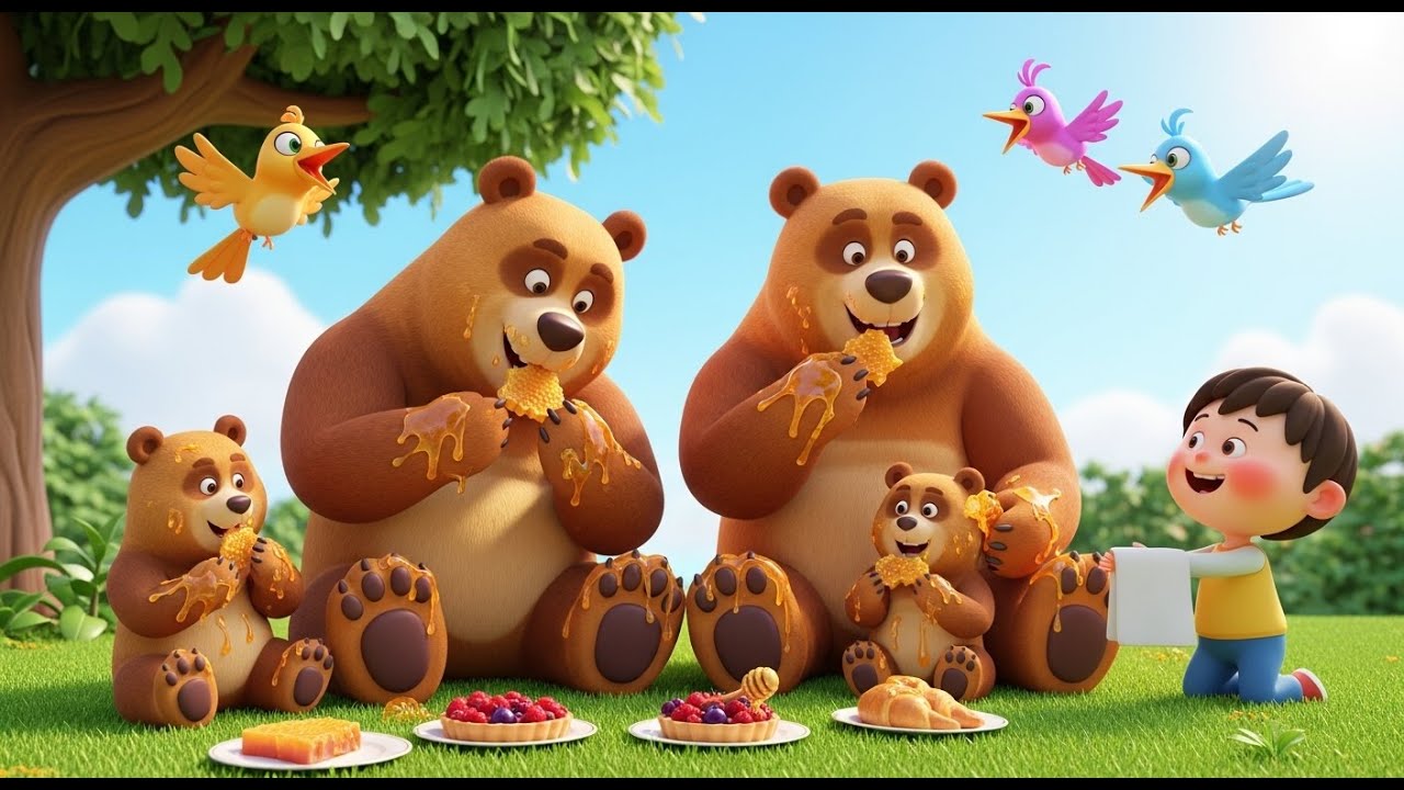 Contando Osos en el Bosque | Mejores Rimas Infantiles y Canciones para ...