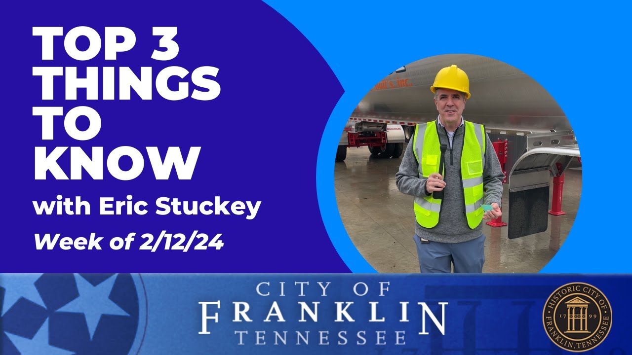 TOP 3 THINGS TO KNOW WITH ERIC STUCKEY: Week of 2/12/24 - YouTube