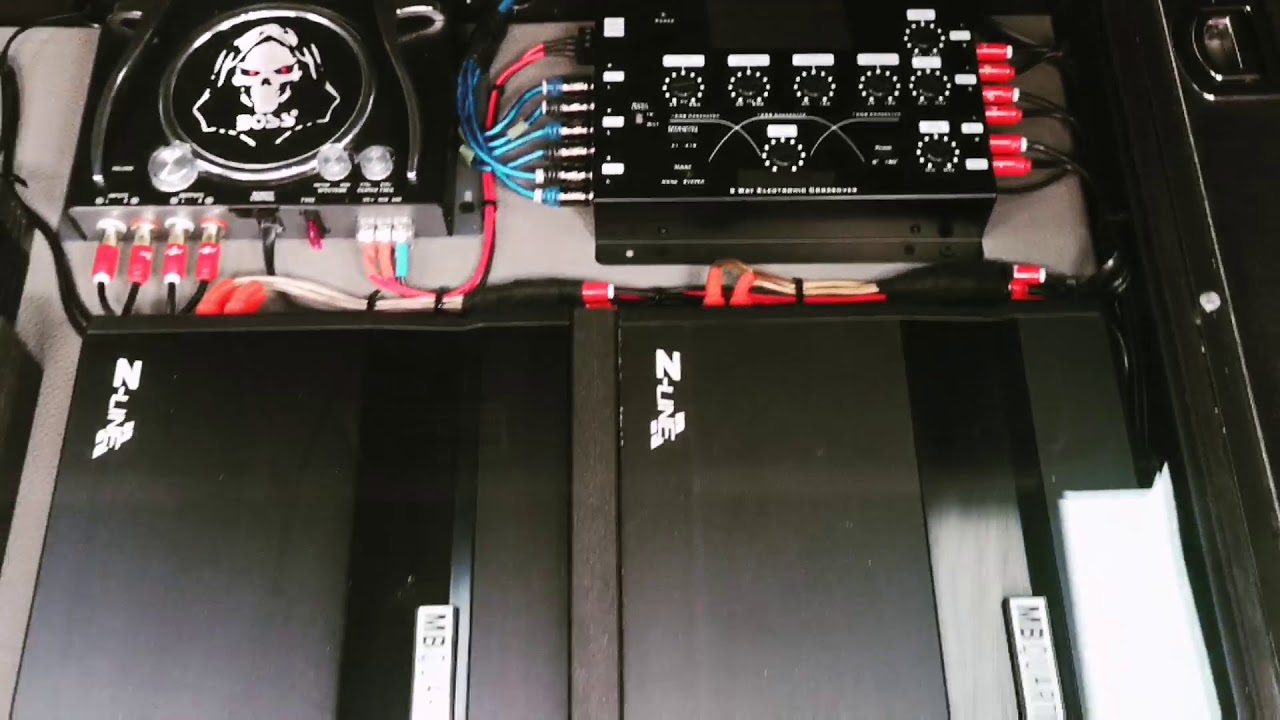 Standard sound system setup. - YouTube