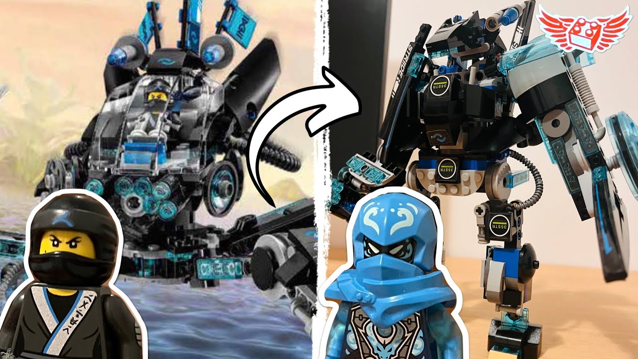 I built the Ninjago Mech LEGO didn't want to... (A Water Mech!) - YouTube