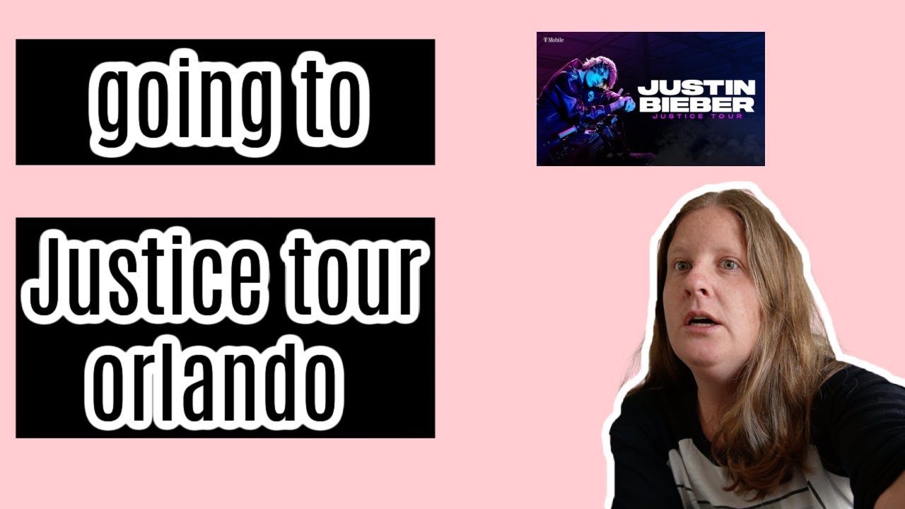 VLOG: seeing justin for justice tour & MORE - YouTube