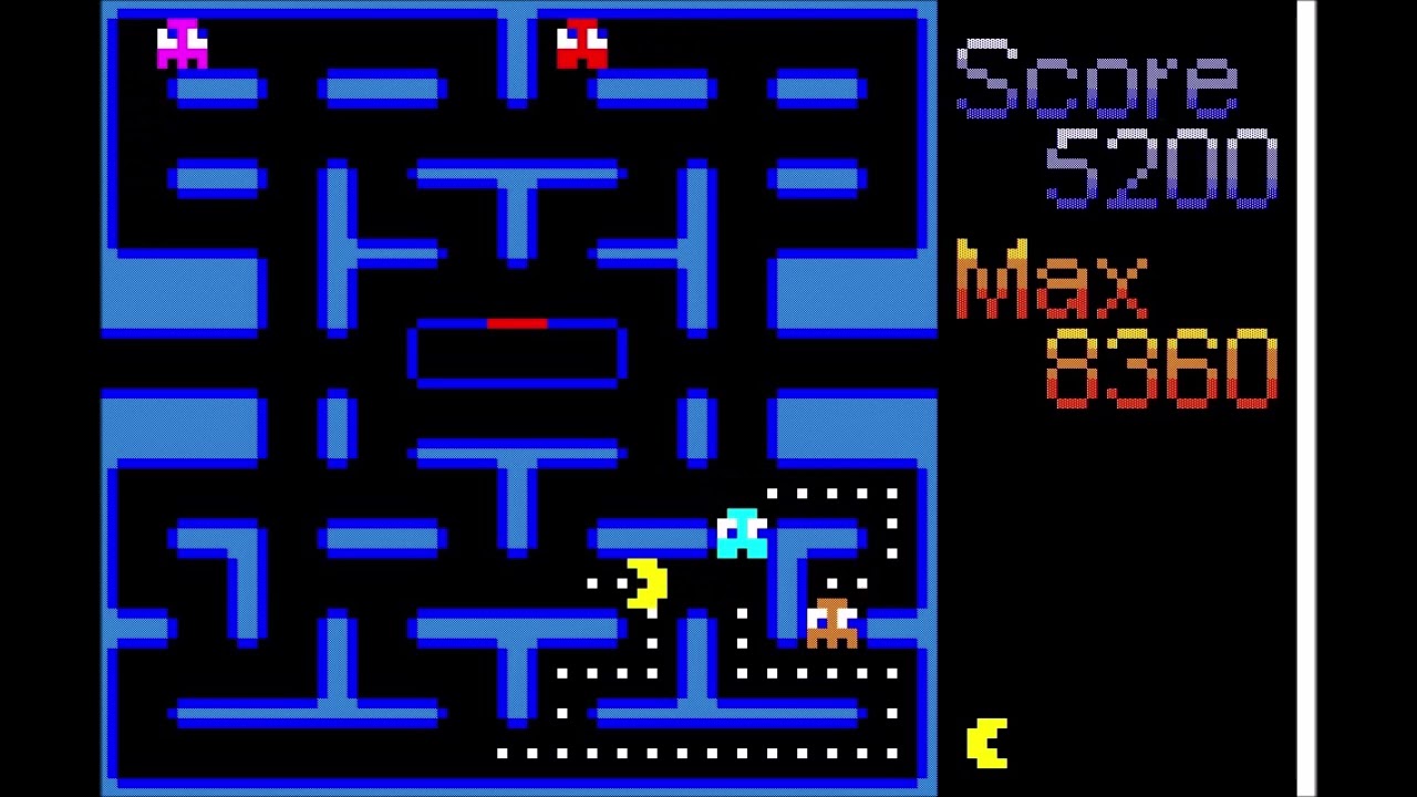 Pacman Clone on Windows Console (Full C#) - YouTube