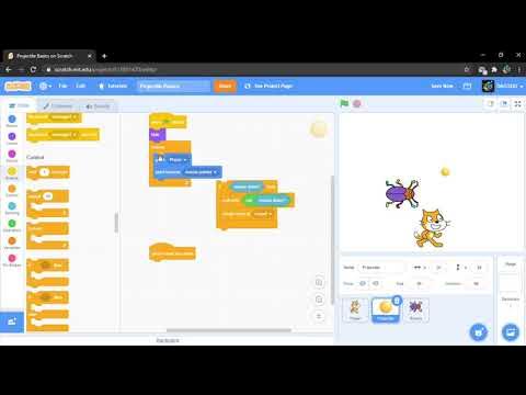 Scratch Tutorial - Projectile Basics! - YouTube