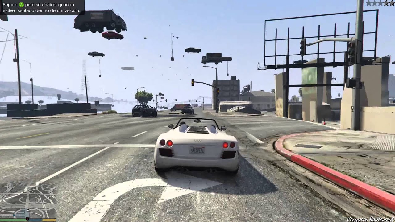 GTA V PC - Extreme Texture Pop In - YouTube