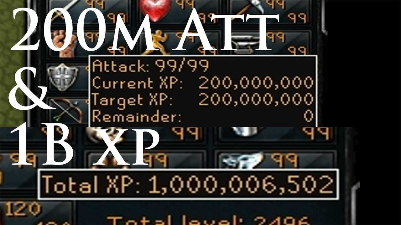 200M Attack & 1B xp - Rank 95 : 2nd 200M stat - YouTube