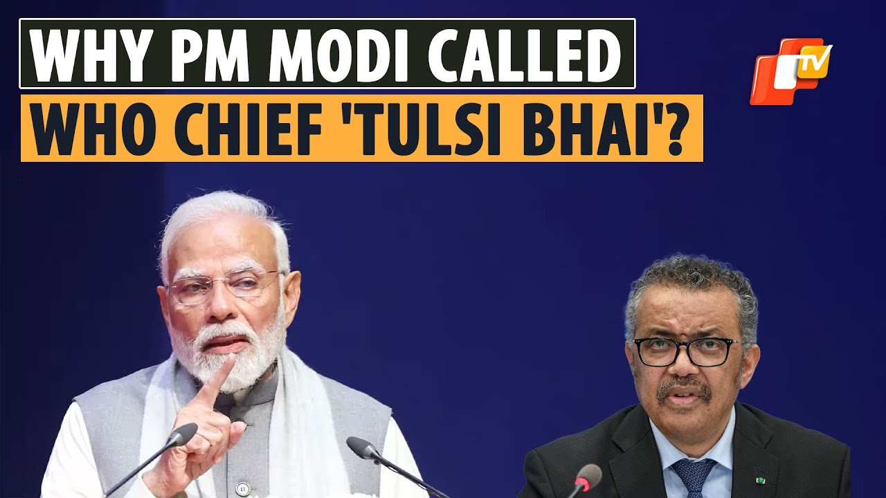 Narendra Modi Calls WHO Chief Dr Tedros As ‘Tulsi Bhai’; Know Why PM ...