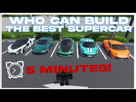 Build the BEST supercar in 5 MINUTES! | ROBLOX, Southwest Florida ...